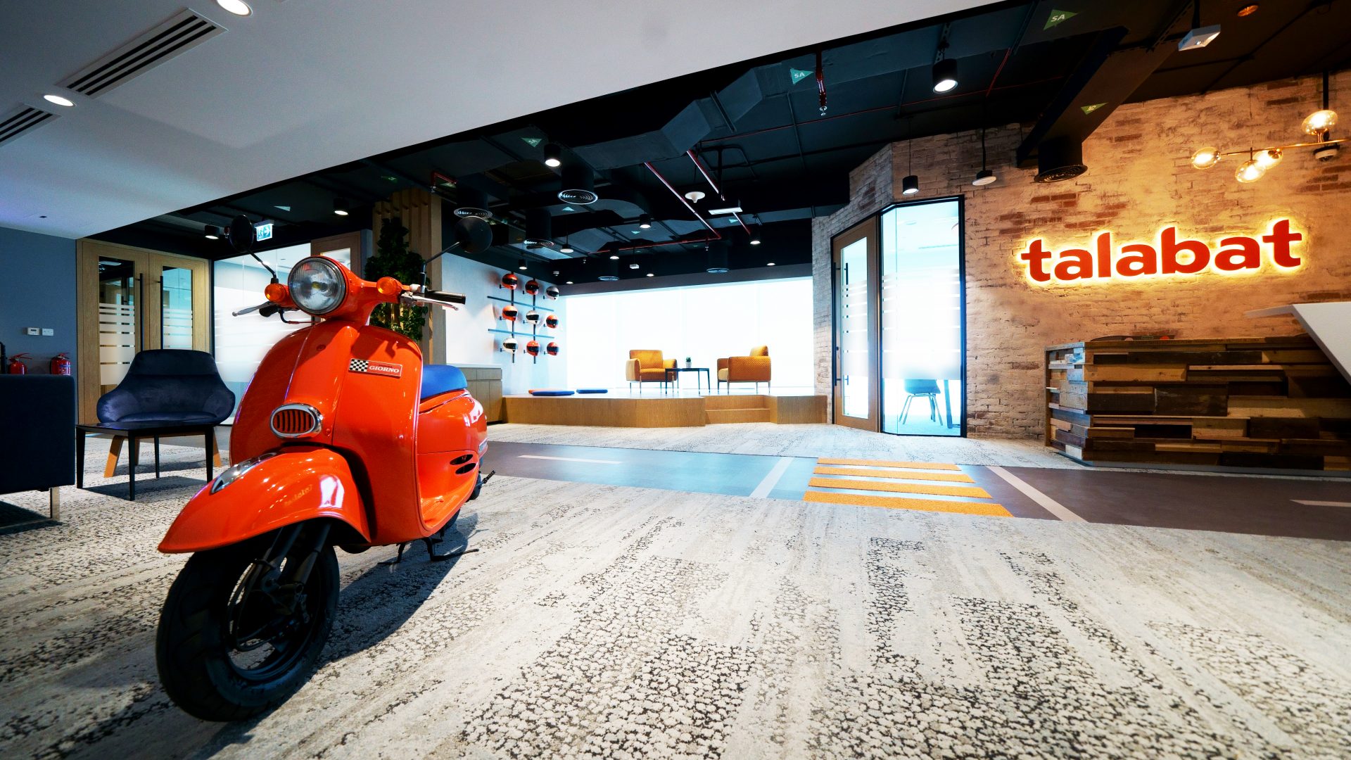 Talabat Office - A Unique Office Interior Design by Broadway