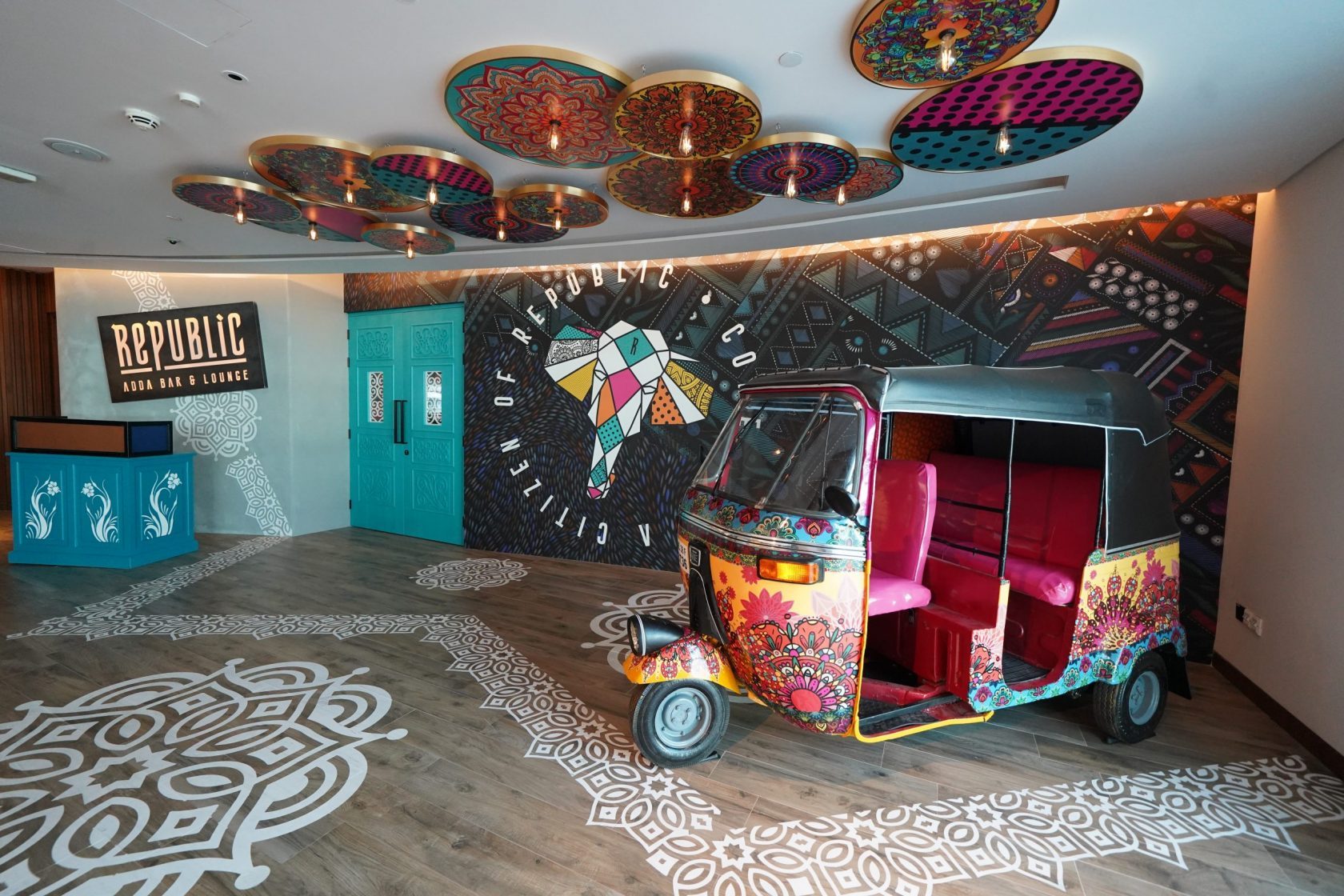 Republic Adda - A Unique Bar & Lounge Interior Design by Broadway