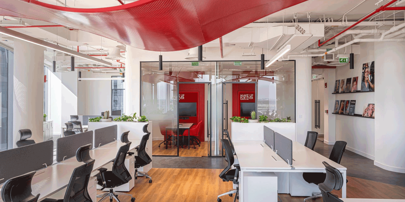 Make Up For Ever office in d3 gets a custom makeover